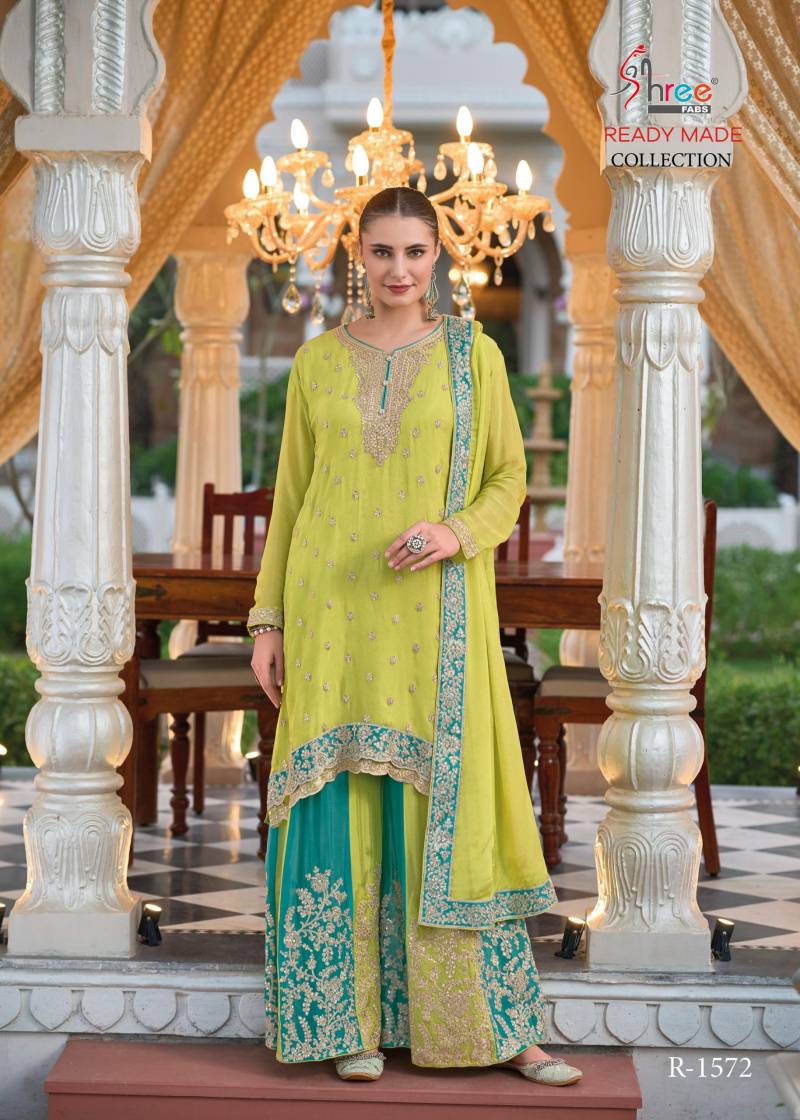Shree R 1572 Pakistani Ready Made Salwar Suits Collection