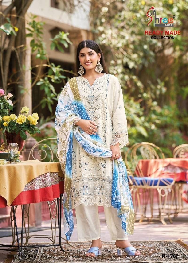 Shree R 1767 Designer Ready Made Pakistani Suits Collection