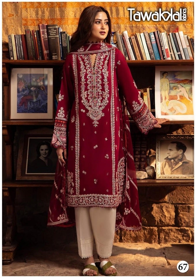 Tawakkal Mehroz Vol 7 Pakistani Dress Material