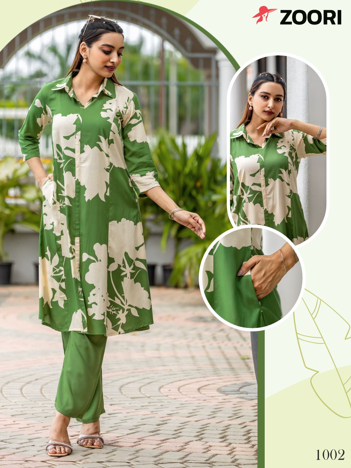 Zoori Alexa Fancy Printed Co Ord Set Collection