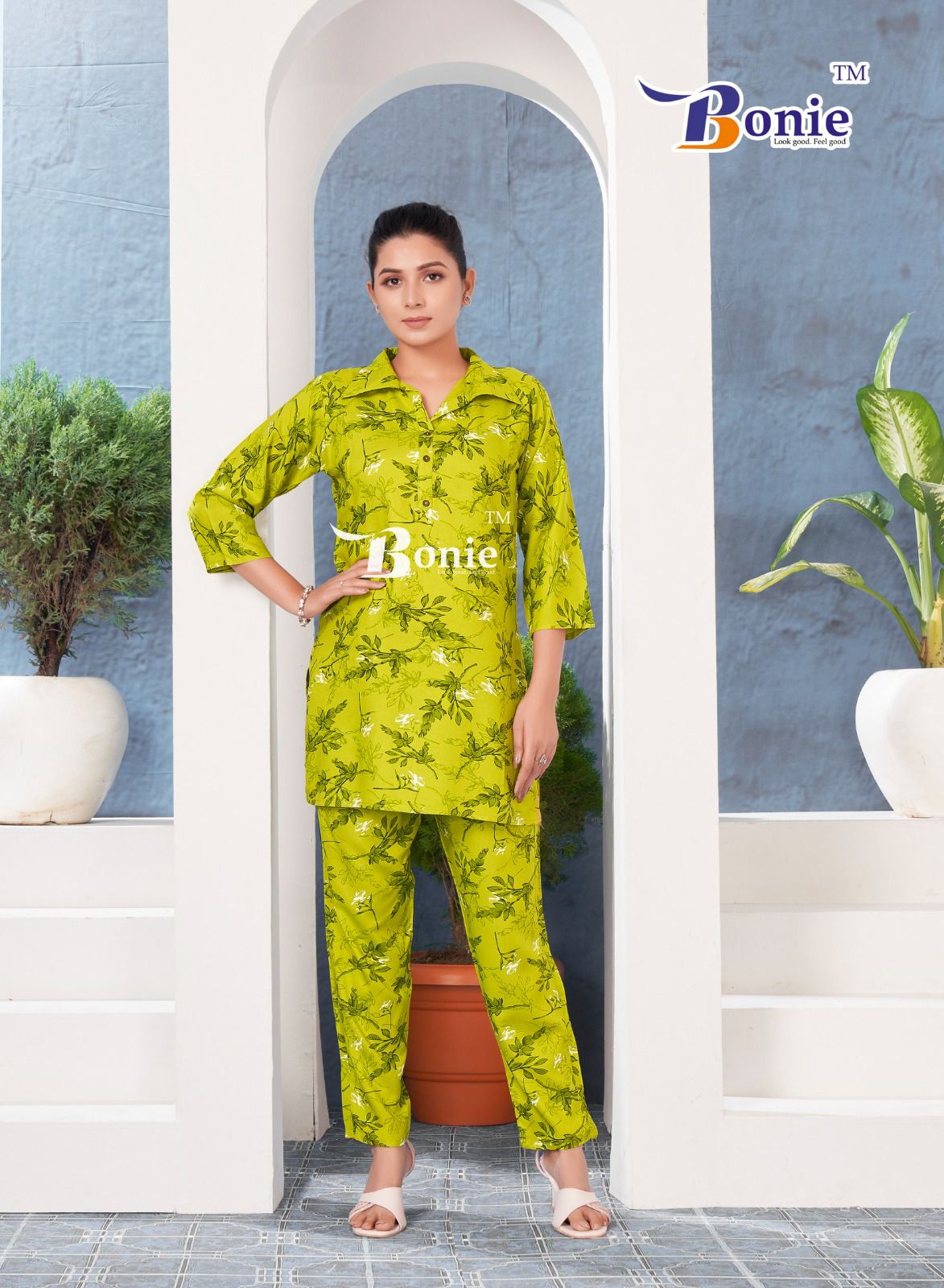 Bonie Pearl Rayon Stylish Co Ord Set Collection