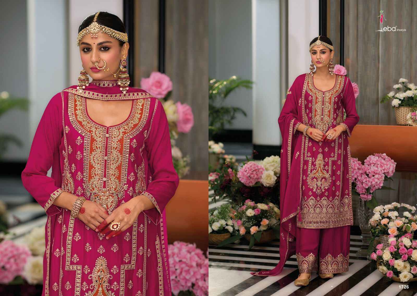 Eba Sakhii Fancy Readymade Designer Dress Collection
