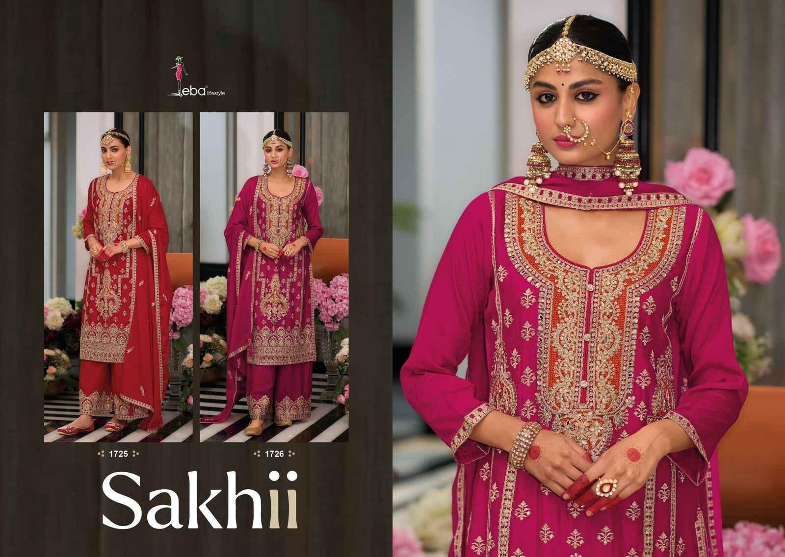 Eba Sakhii Fancy Readymade Designer Dress Collection