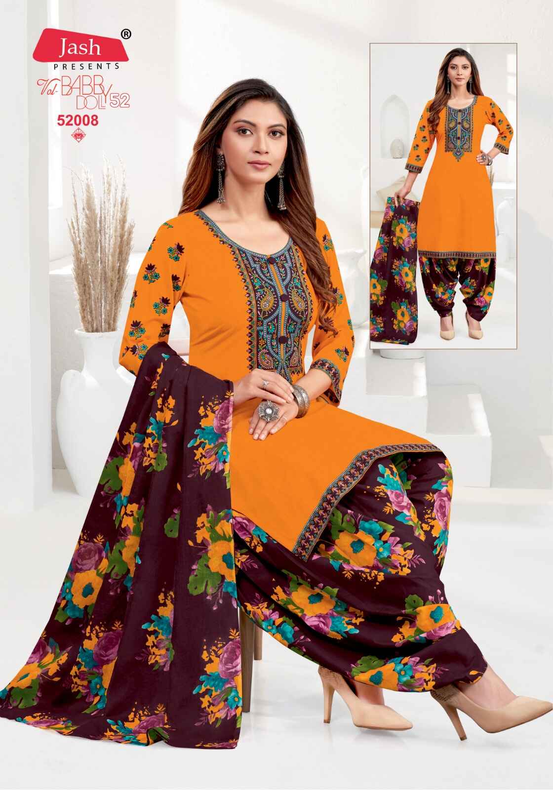 Jash Baby Doll Vol 52 Patiyala Dress Material Collection