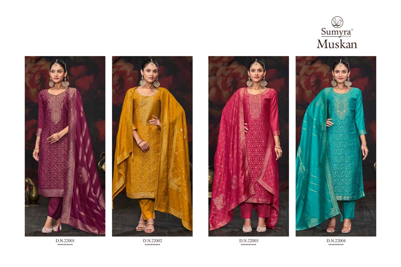 Radhika Sumyra Muskan Pashmina Dress Material