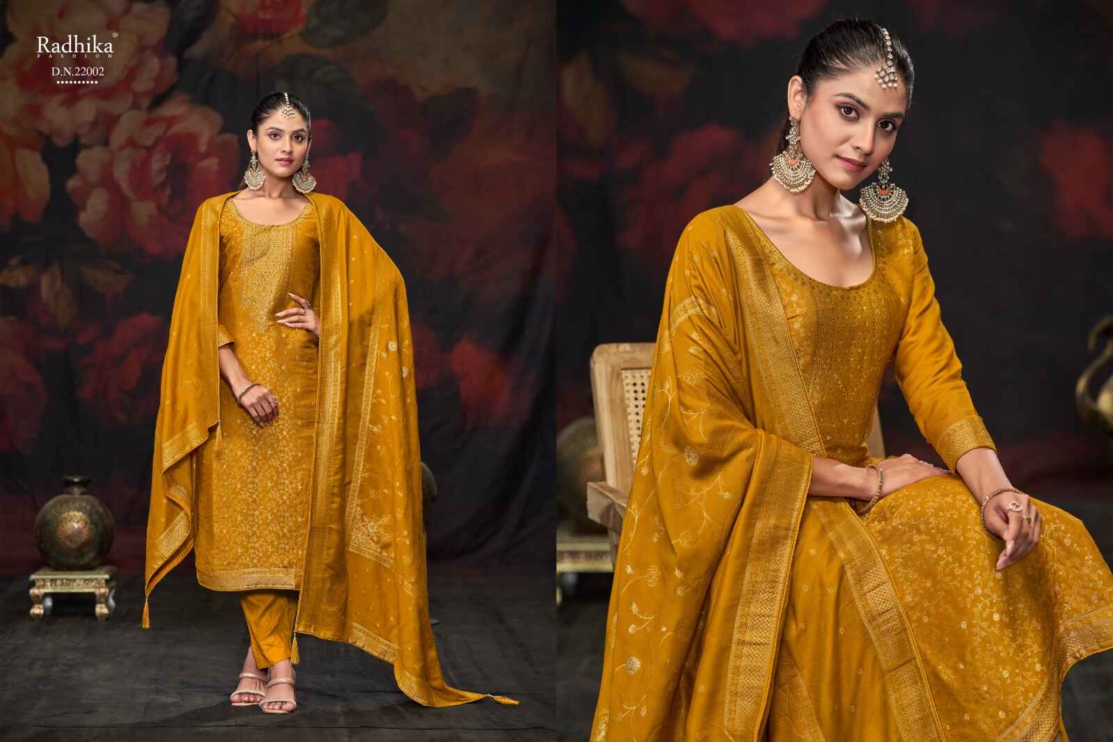 Radhika Sumyra Muskan Pashmina Dress Material