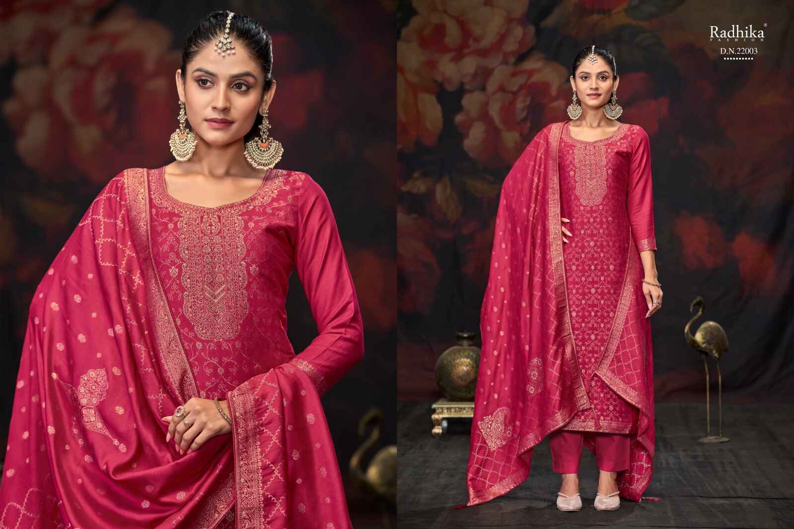 Radhika Sumyra Muskan Pashmina Dress Material