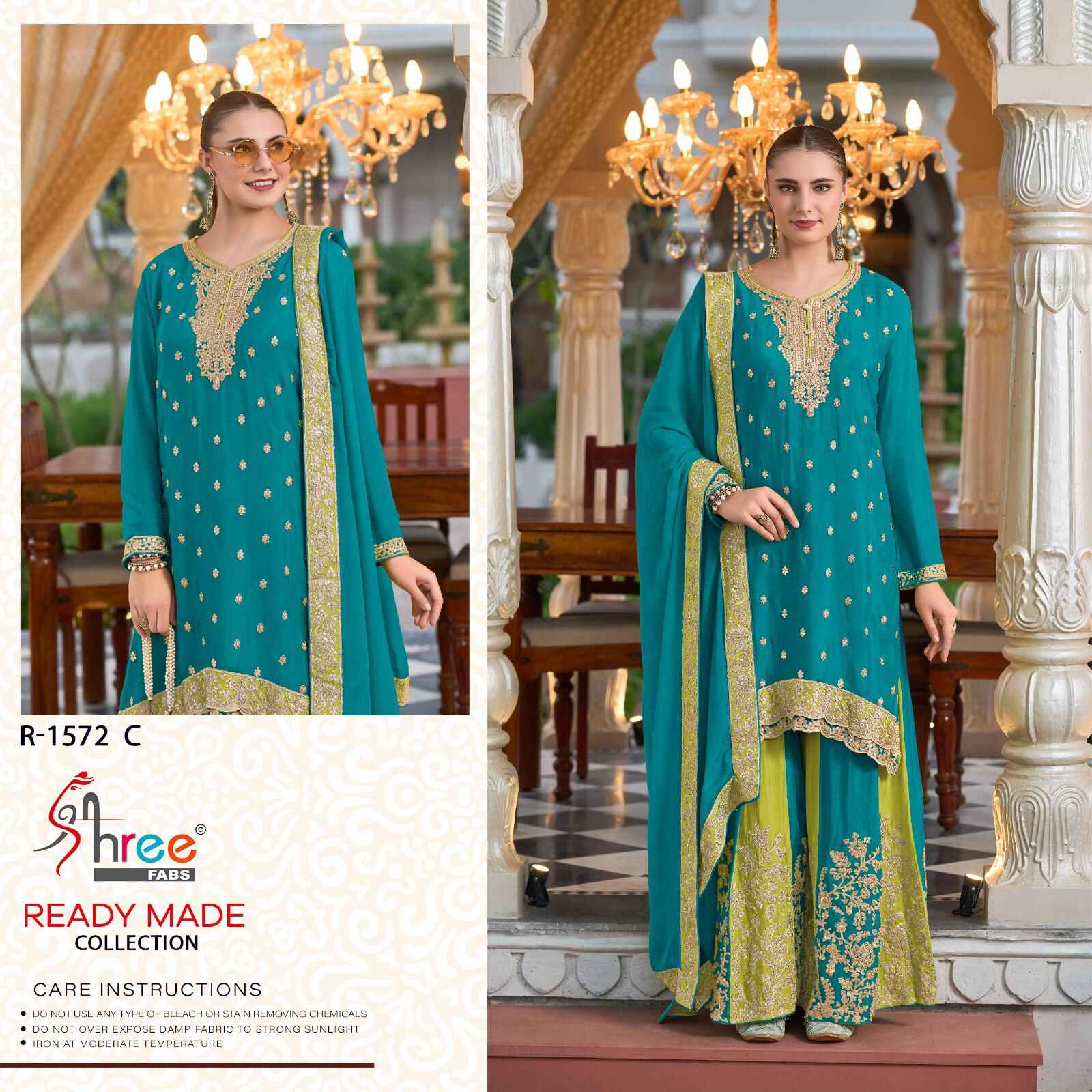 Shree R 1572 Pakistani Ready Made Salwar Suits Collection