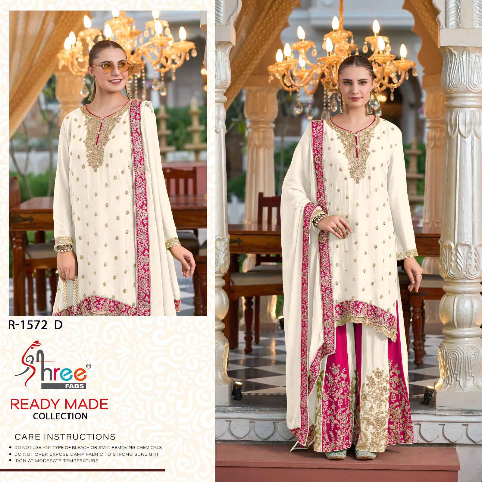 Shree R 1572 Pakistani Ready Made Salwar Suits Collection