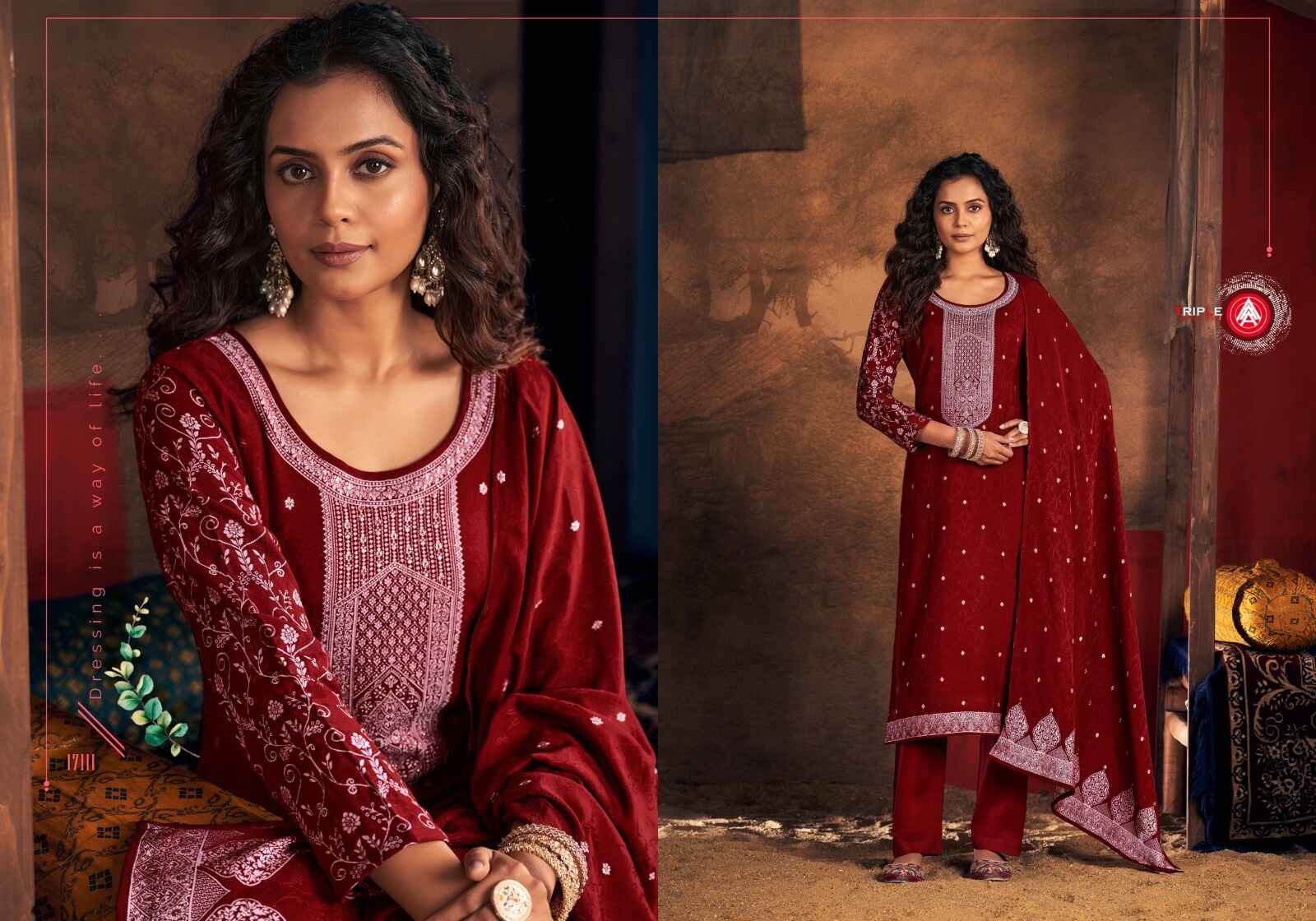 Triple Aaa Ria Vol 3 Designer Salwar Suits Collection