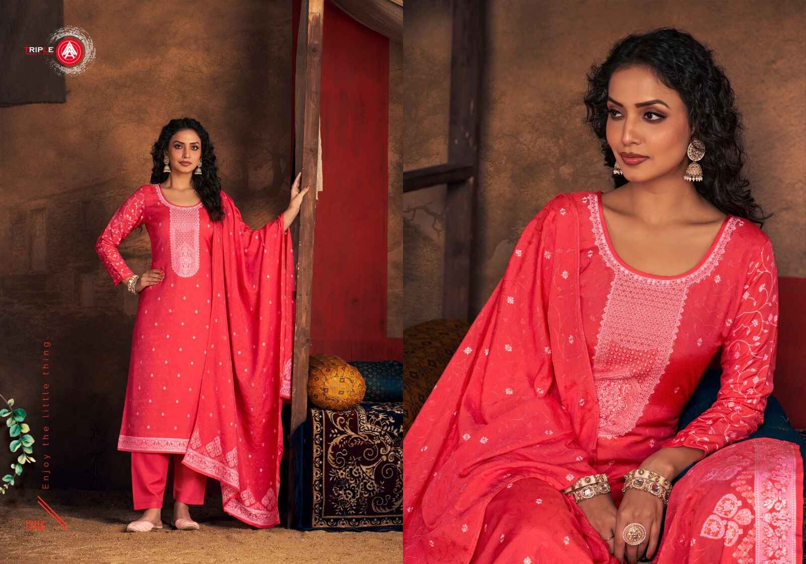 Triple Aaa Ria Vol 3 Designer Salwar Suits Collection