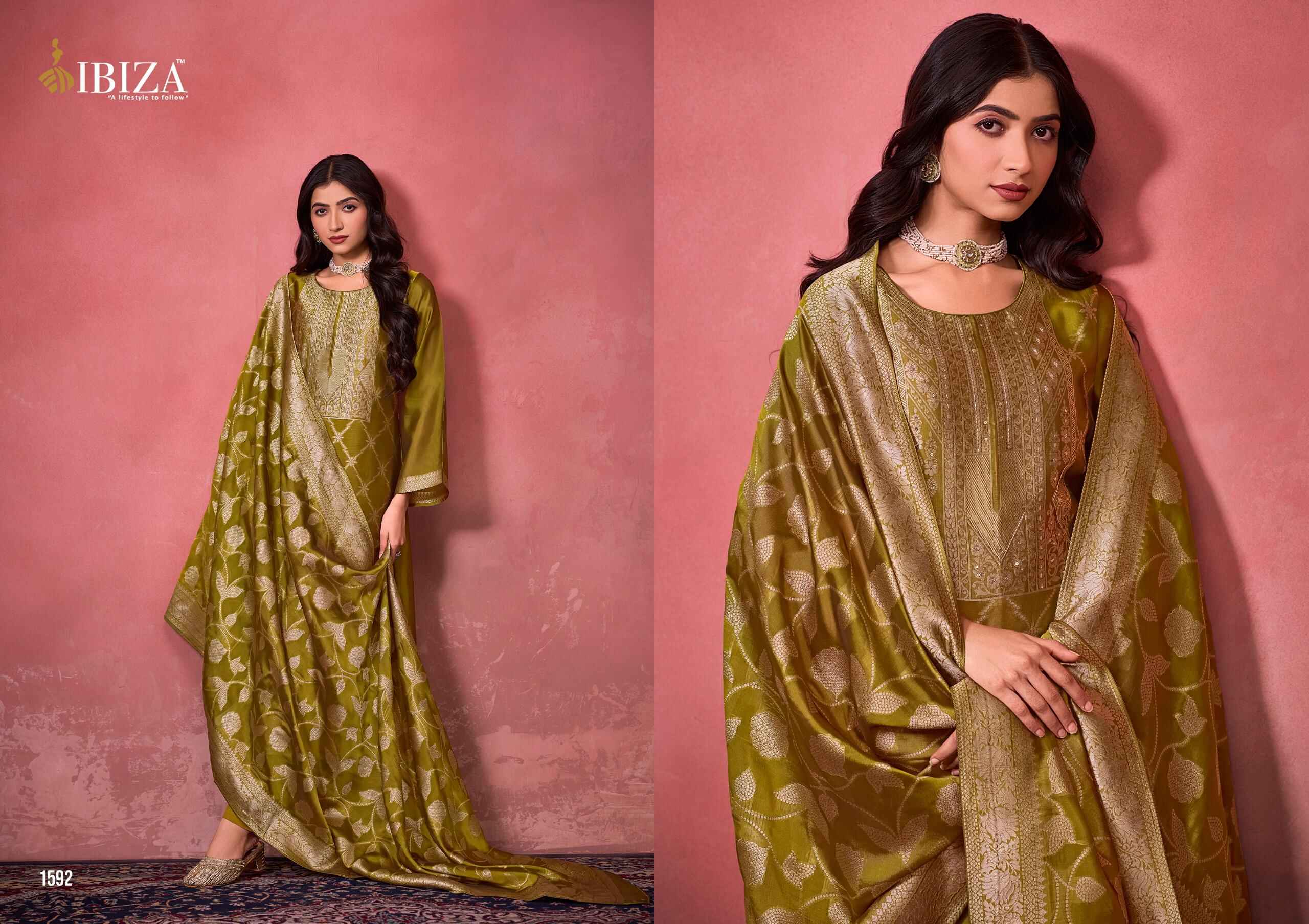 Ibiza Verona Banglory Silk Salwar Kameez Collection