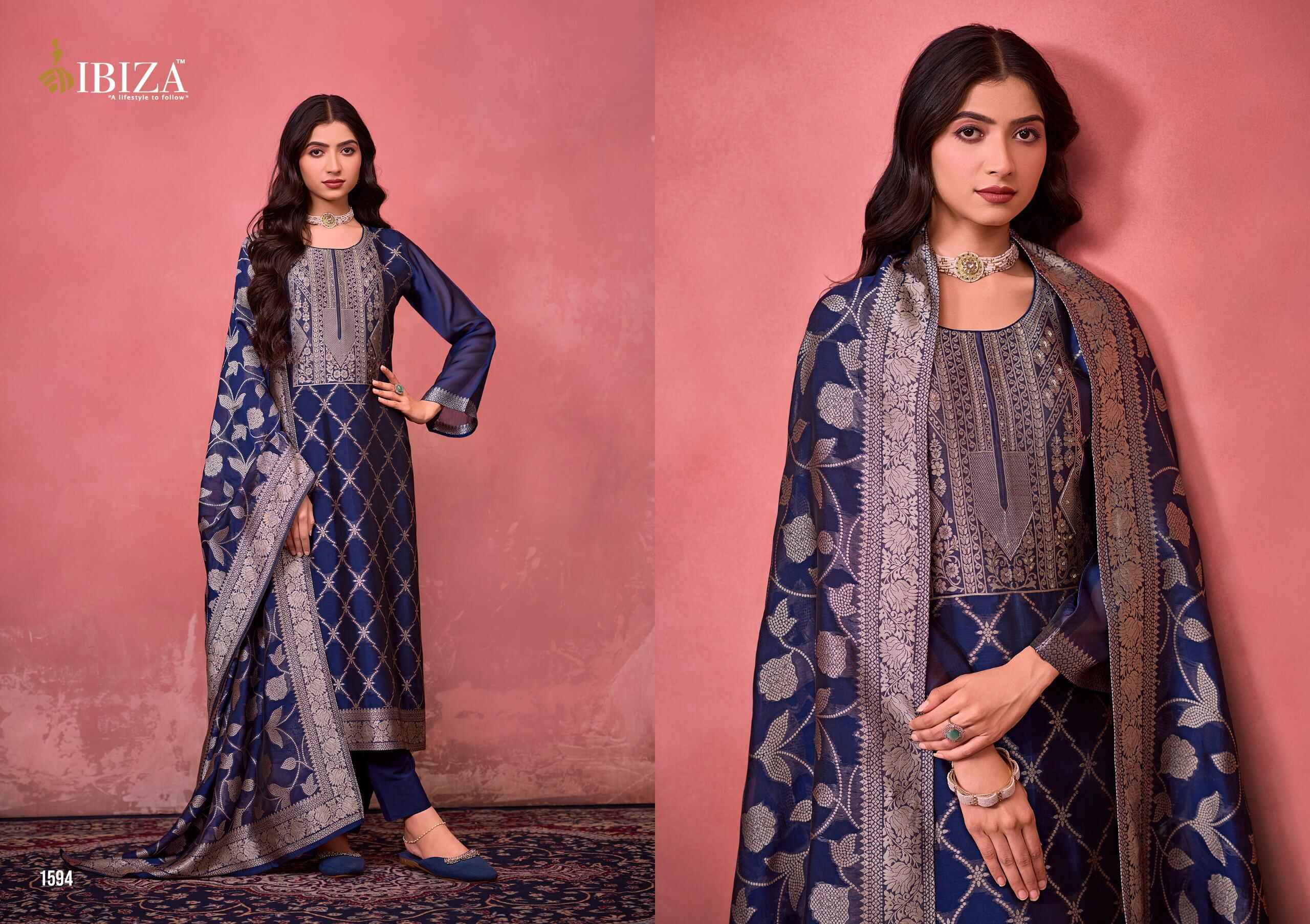 Ibiza Verona Banglory Silk Salwar Kameez Collection