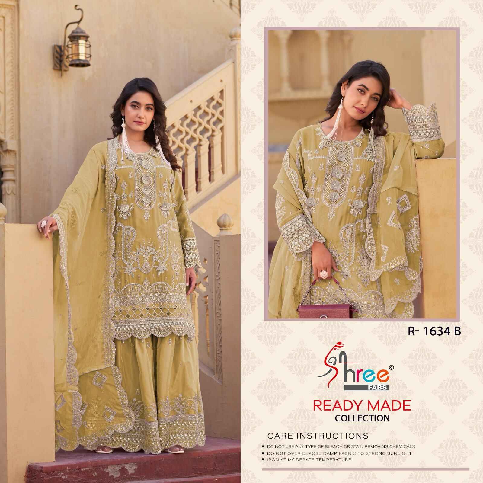 Shree R 1634 Pakistani Ready Made Salwar Suit Collection