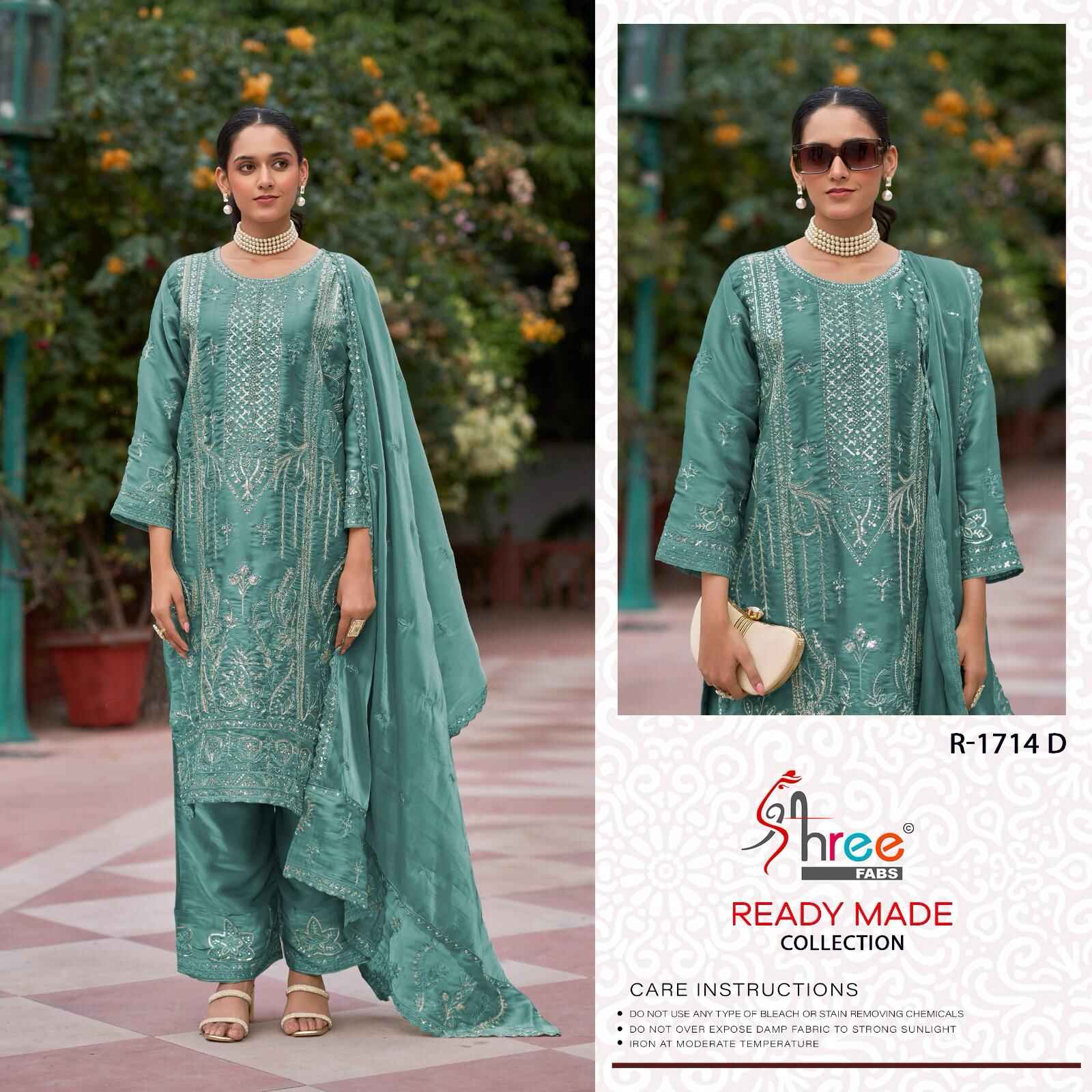 Shree R 1714 Pakistani Ready Made Salwar Suits Collection