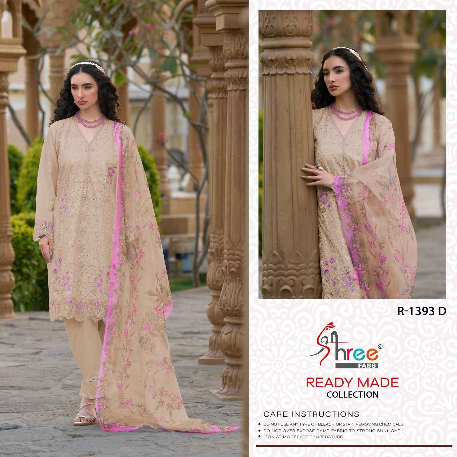 Shree R 1393 Cotton Ready Made Pakistani Suits Collection