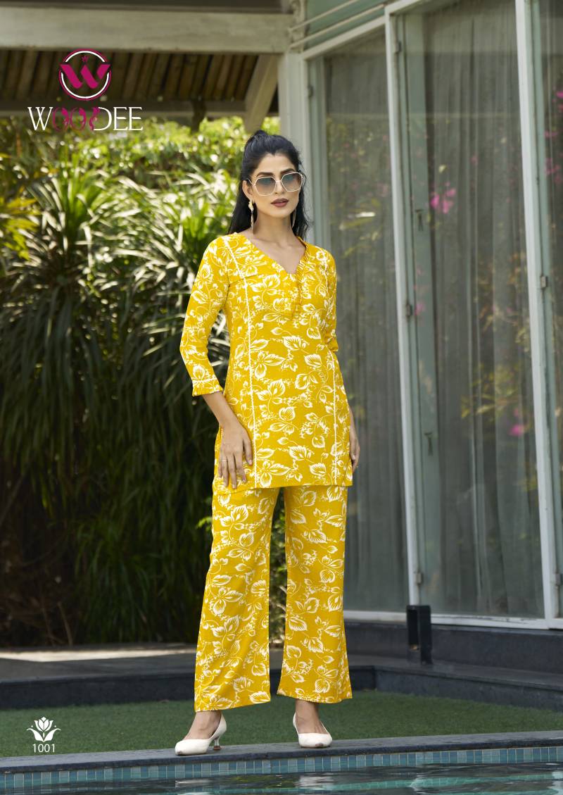 Woodee Moksha Printed Fancy Co Ord Set Collection