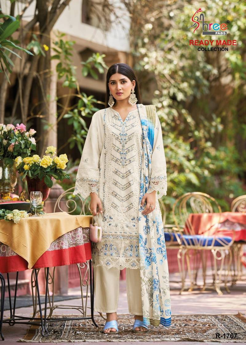 Shree R 1767 Designer Ready Made Pakistani Suits Collection